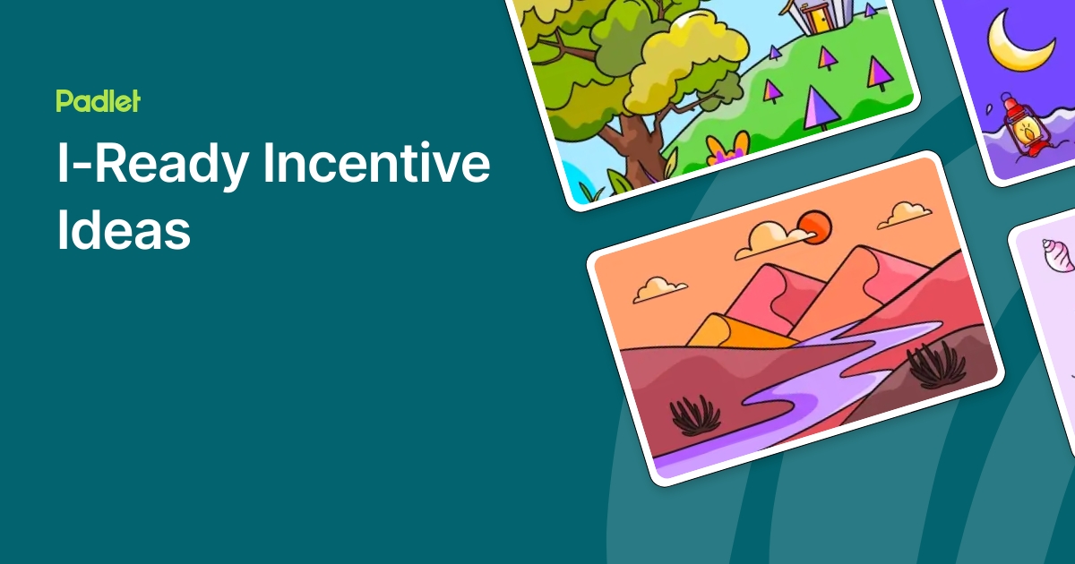 I-Ready Incentive Ideas