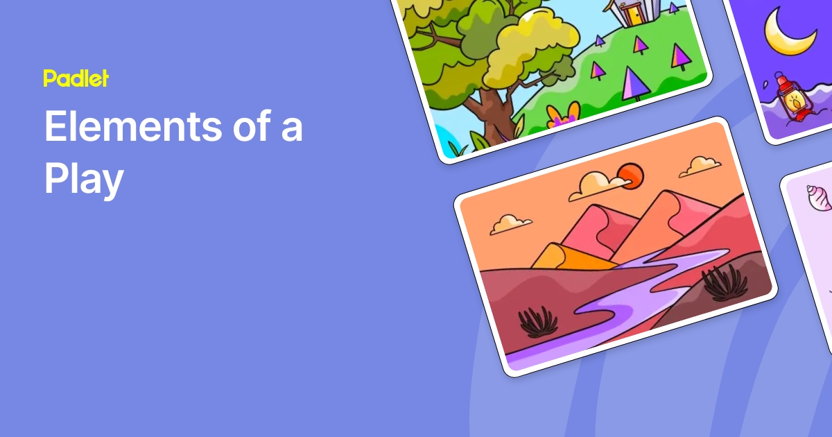 Elements of a Play