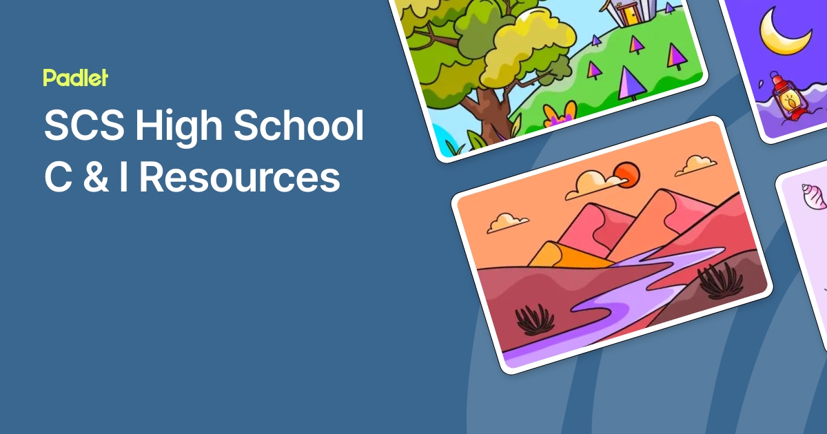 SCS High School C & I Resources