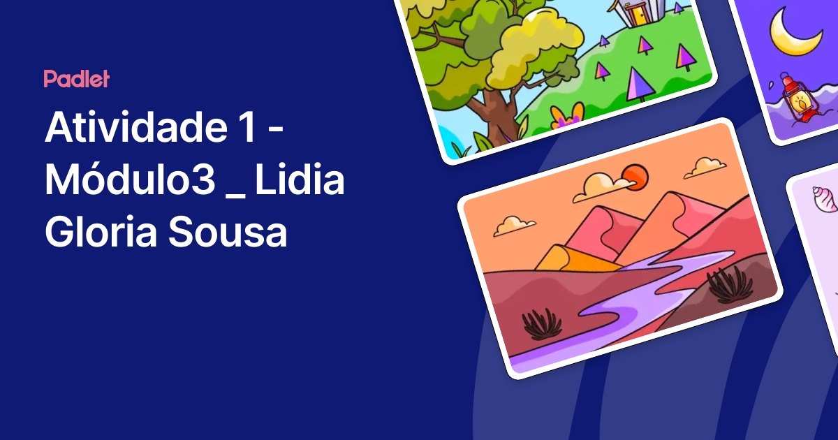 Atividade 1 - Módulo3 _ Lidia Gloria Sousa