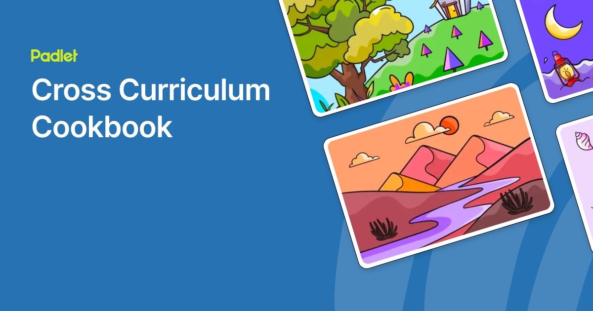 Cross Curriculum Cookbook