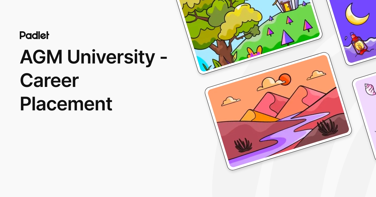 AGM University - Career Placement
