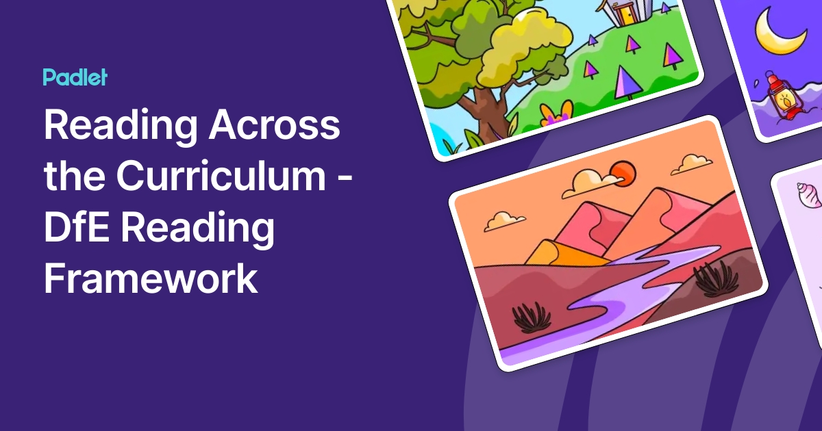 Reading Across the Curriculum - DfE Reading Framework