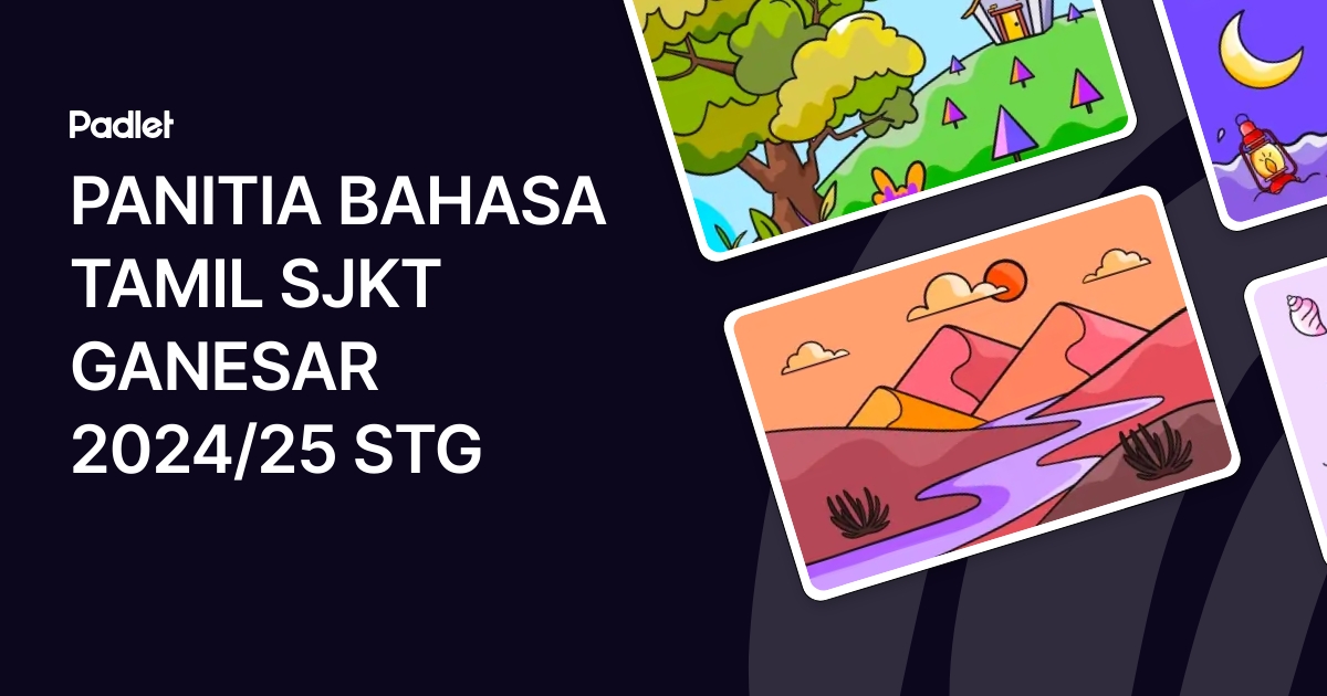 PANITIA BAHASA TAMIL SJKT GANESAR 2024/25 STG