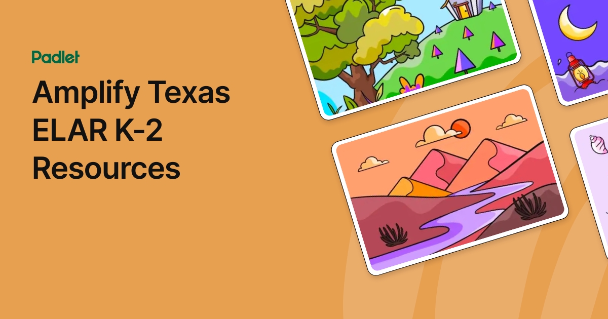 Amplify Texas ELAR K-2 Resources