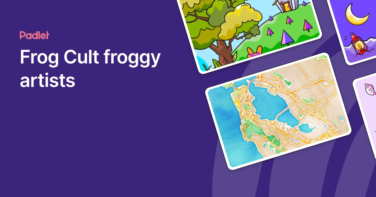 Frog Cult froggy artists