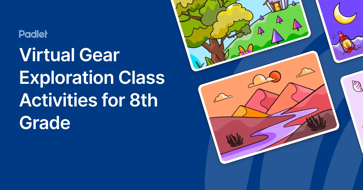Virtual Gear Exploration Class Activities for 8th Grade