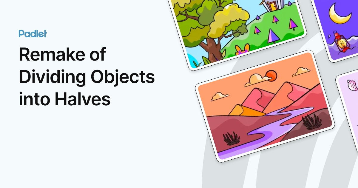 Remake of Dividing Objects into Halves