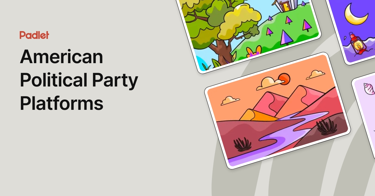 American Political Party Platforms