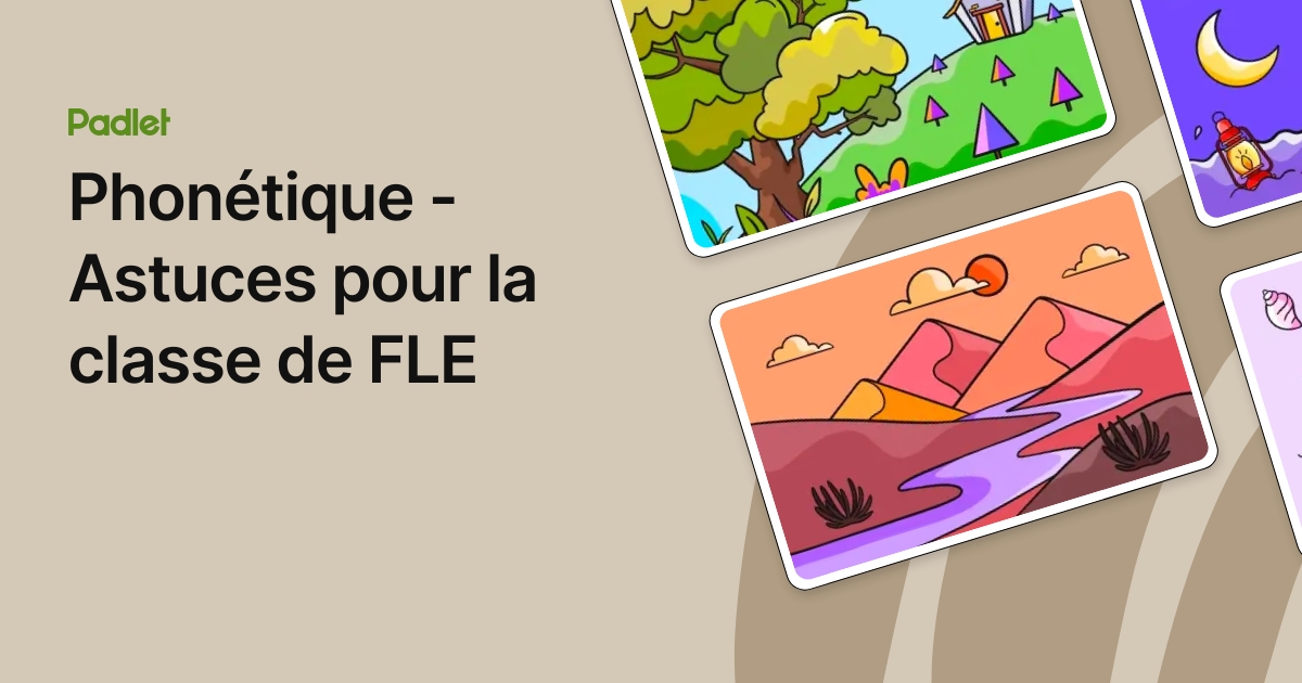 Phonétique - Astuces pour la classe de FLE