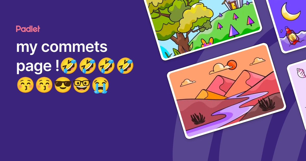 my commets page !🤣🤣🤣🤣😚😚😎🤓😭