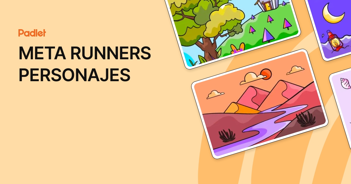 META RUNNERS PERSONAJES