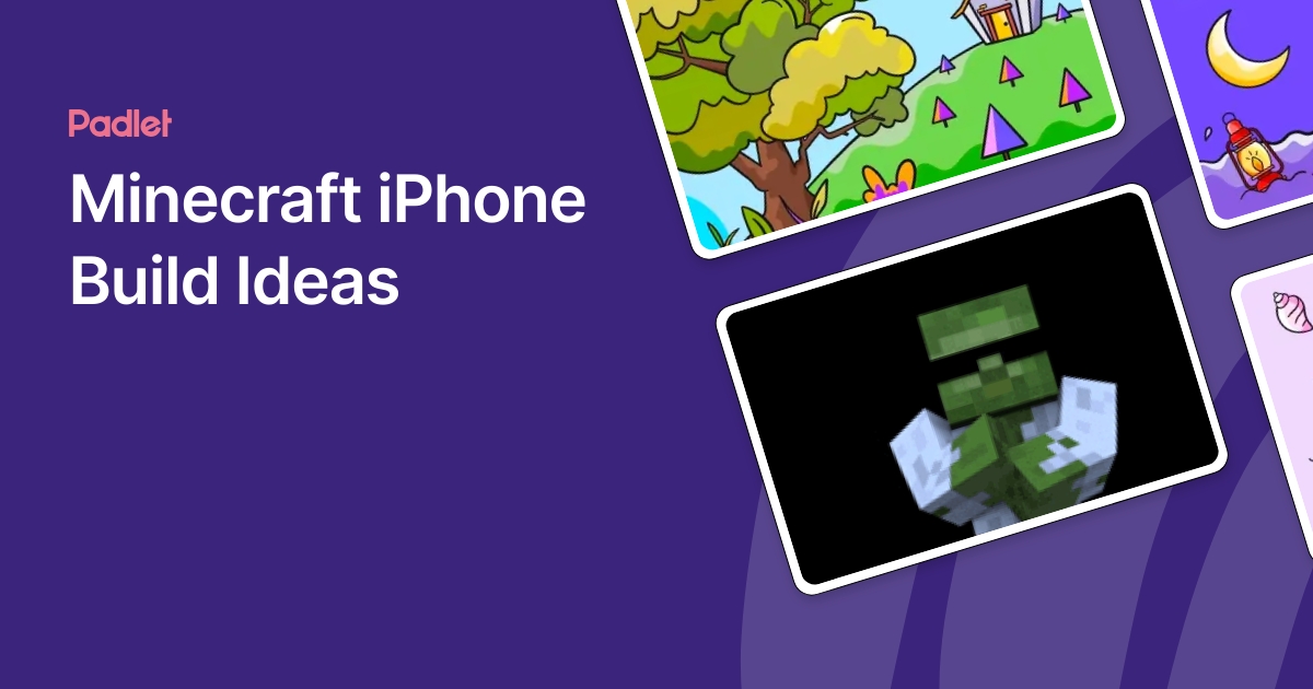Minecraft iPhone Build Ideas