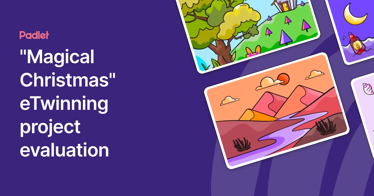 "Magical Christmas" eTwinning project evaluation