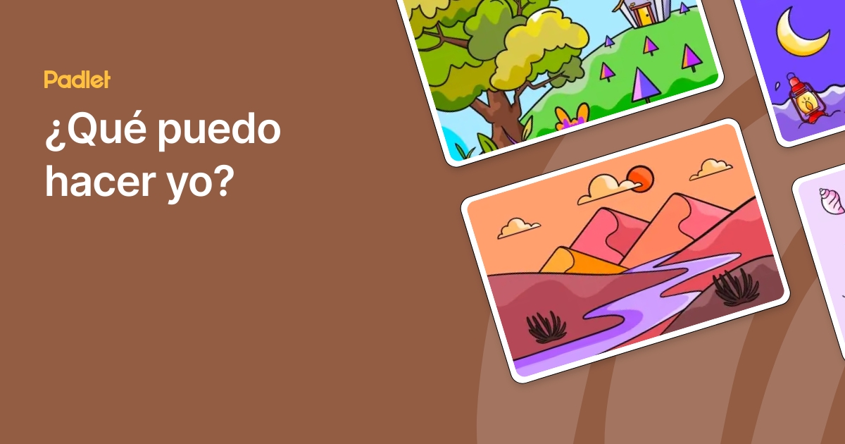 ¿Qué puedo hacer yo?