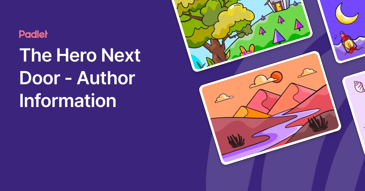 The Hero Next Door - Author Information