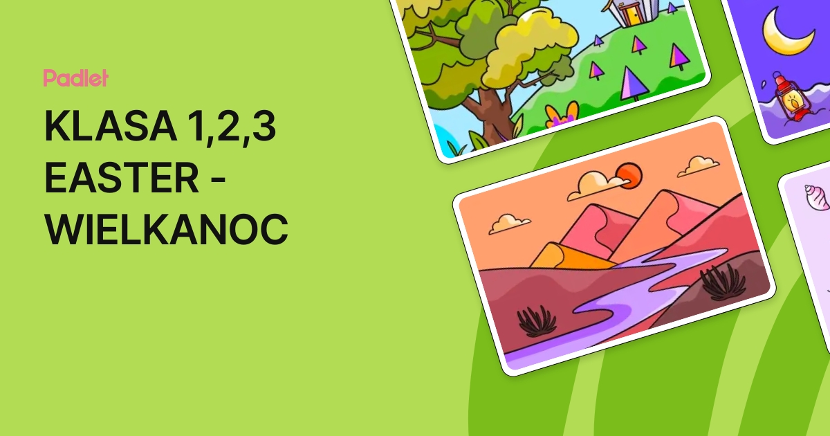 KLASA 1,2,3 EASTER - WIELKANOC