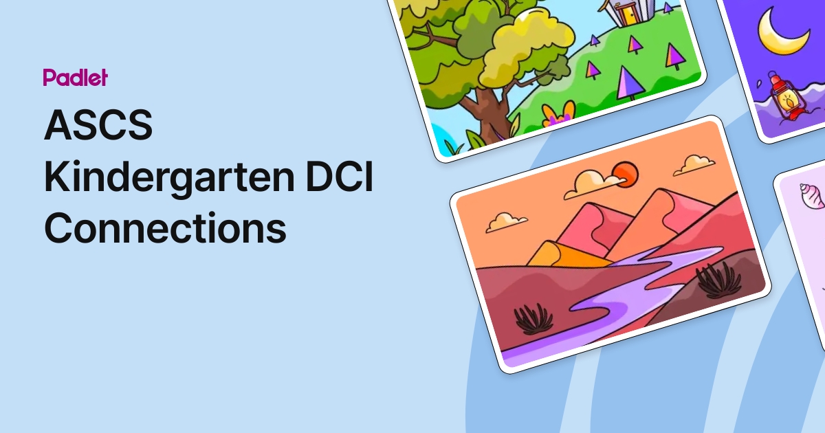 ASCS Kindergarten DCI Connections