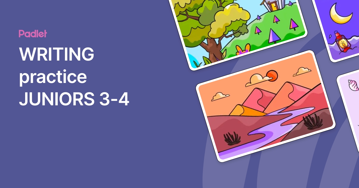 WRITING practice JUNIORS 3-4