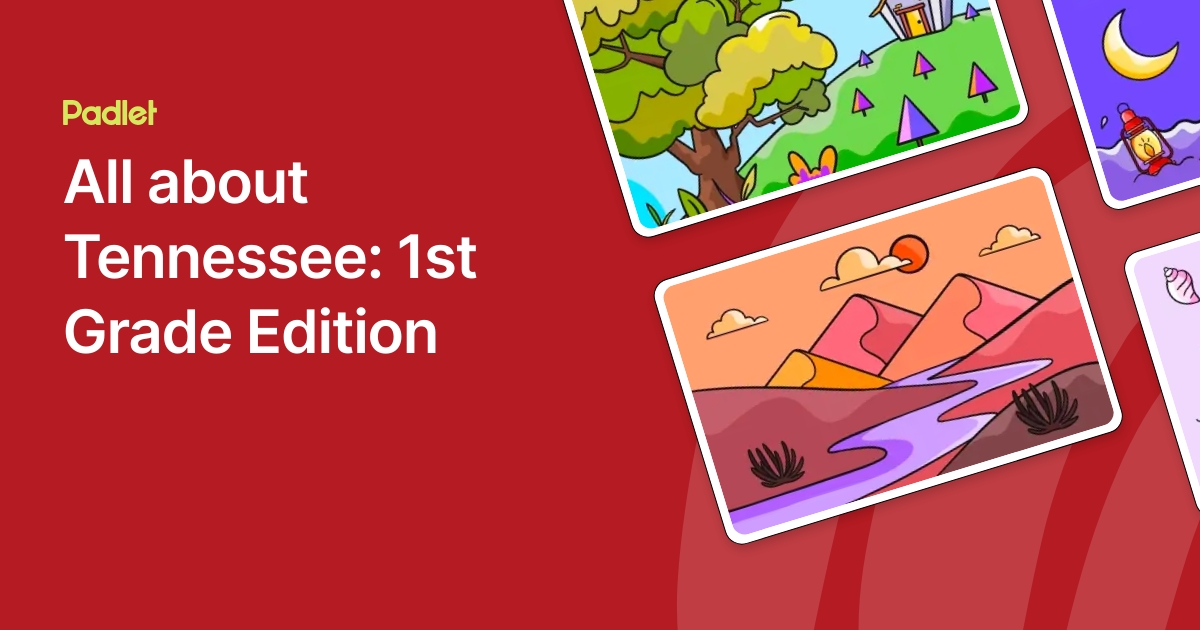 All about Tennessee: 1st Grade Edition