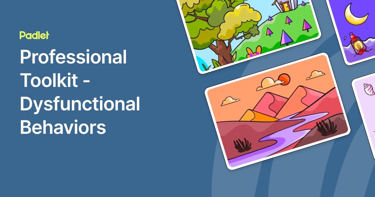 Professional Toolkit - Dysfunctional Behaviors