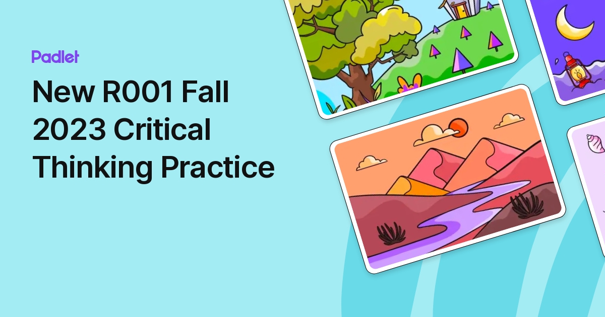 New R001 Fall 2023 Critical Thinking Practice