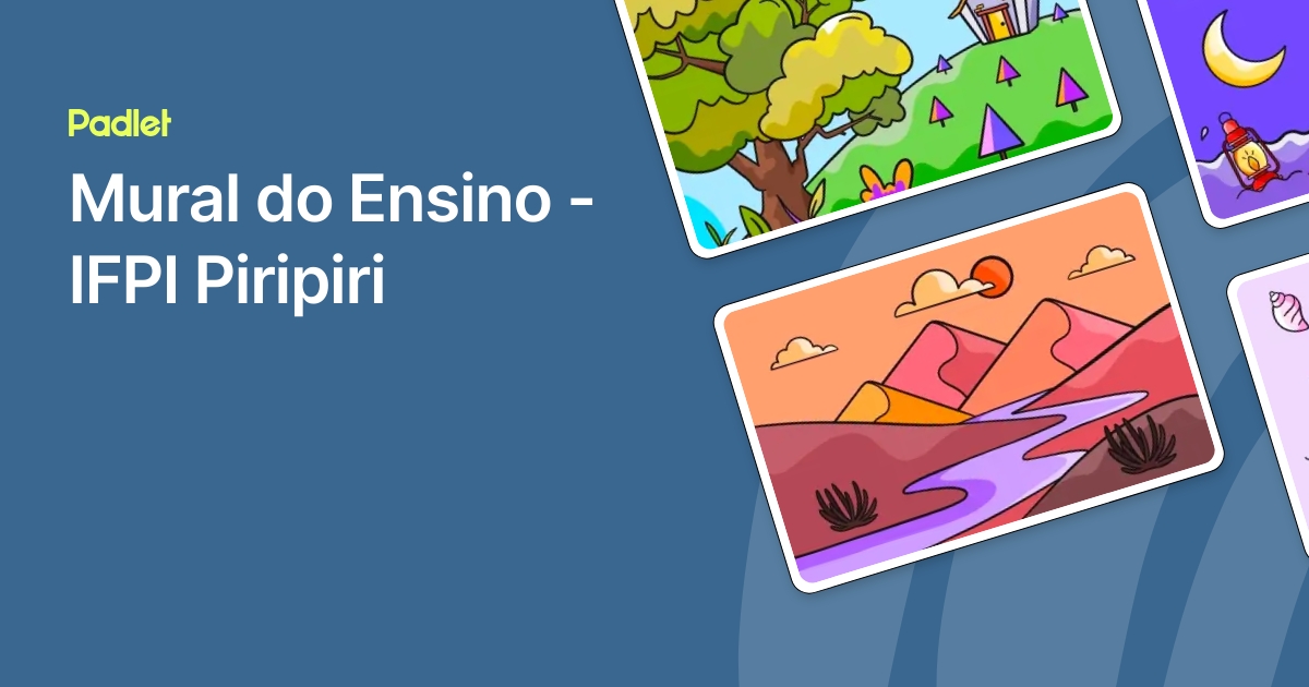 Mural do Ensino - IFPI Piripiri