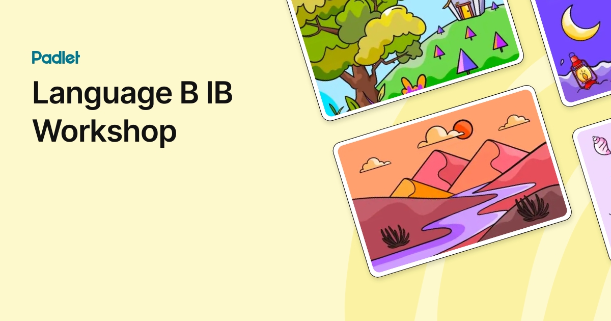 Language B IB Workshop