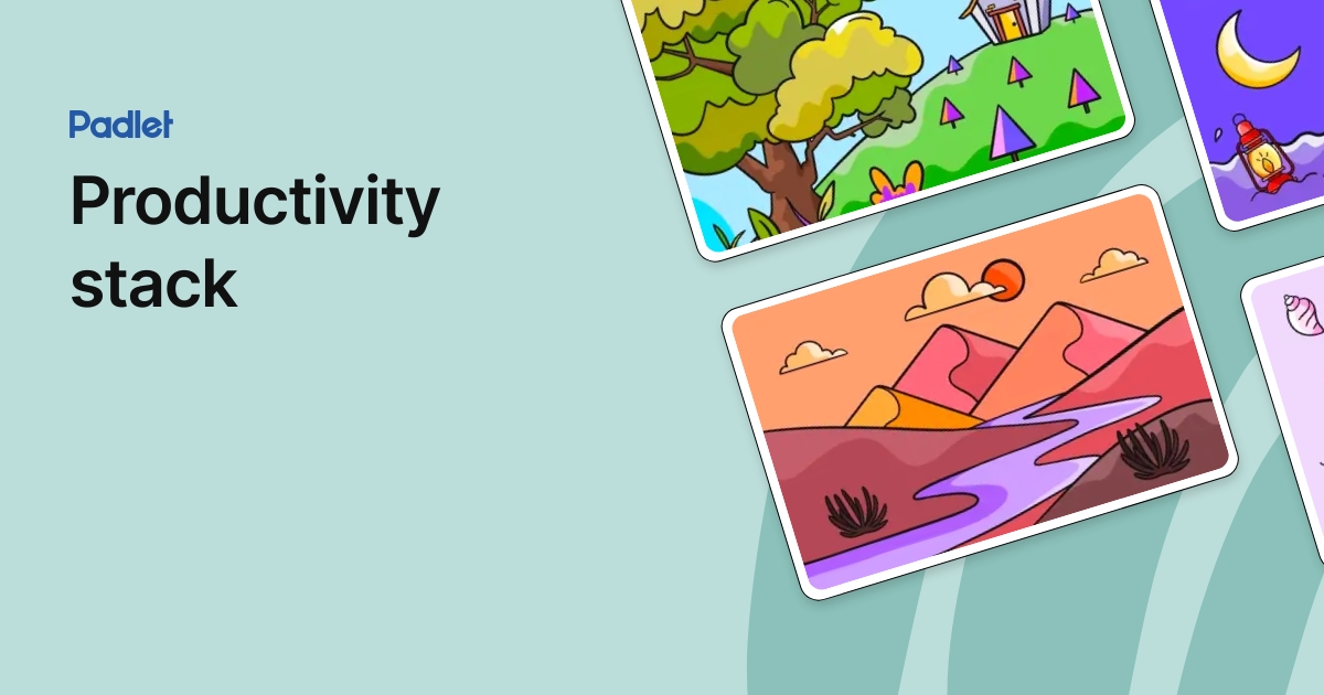 Productivity stack
