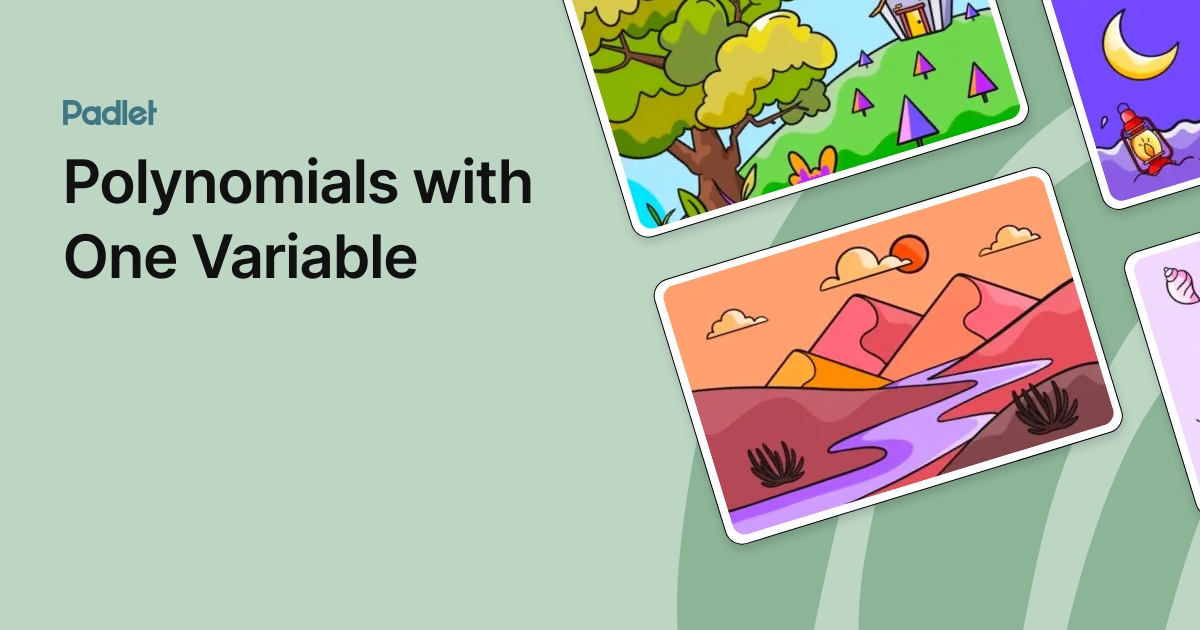 Polynomials with One Variable