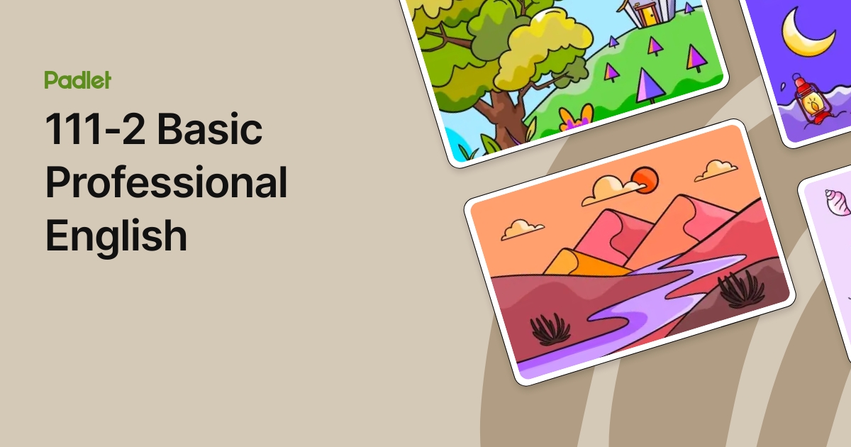 111-2 Basic Professional English