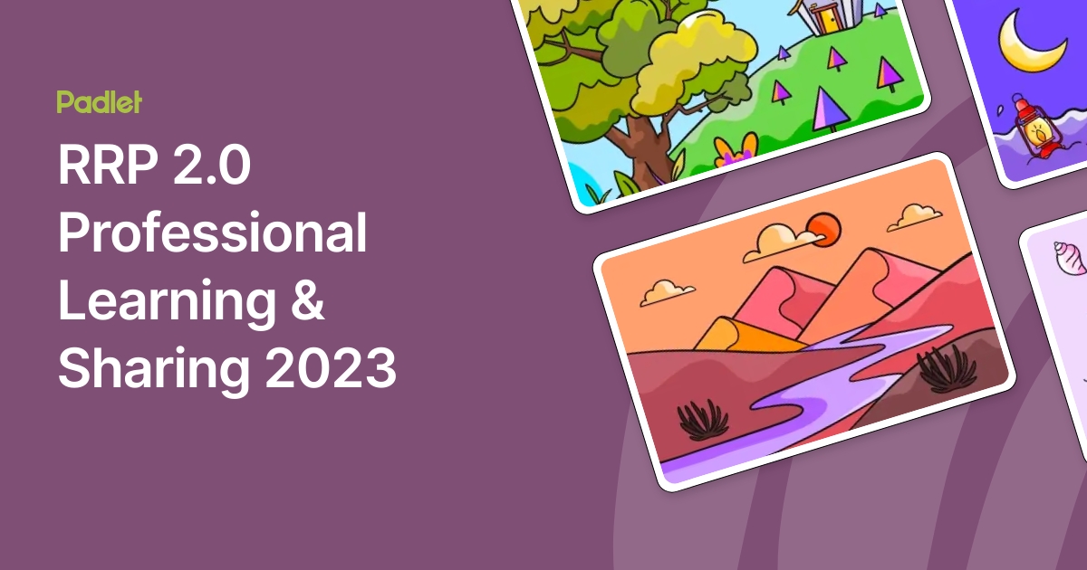RRP 2.0 Professional Learning & Sharing 2023