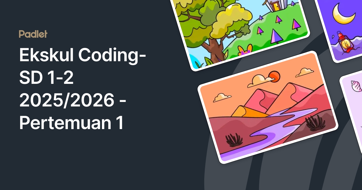 Ekskul Coding-SD 1-2 2025/2026 - Pertemuan 1