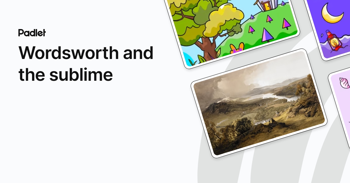 Wordsworth and the sublime