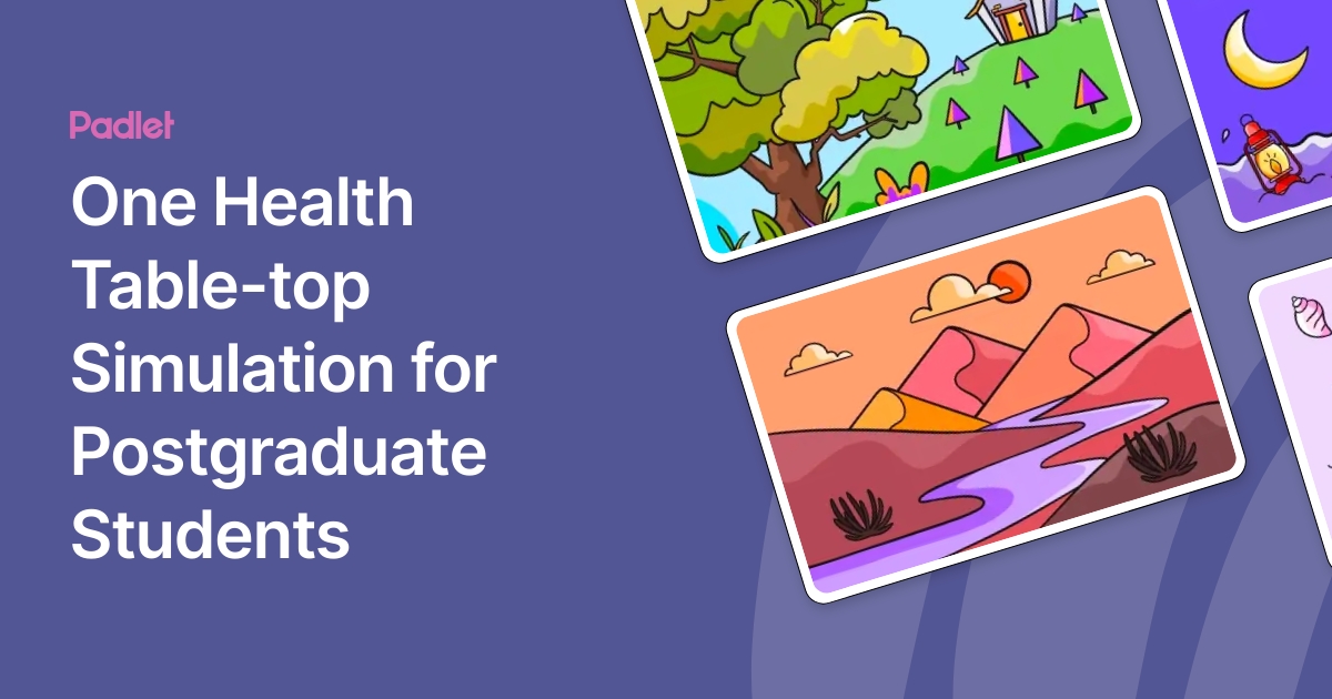 One Health Table-top Simulation for Postgraduate Students