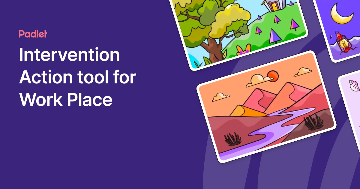 Intervention Action tool for Work Place