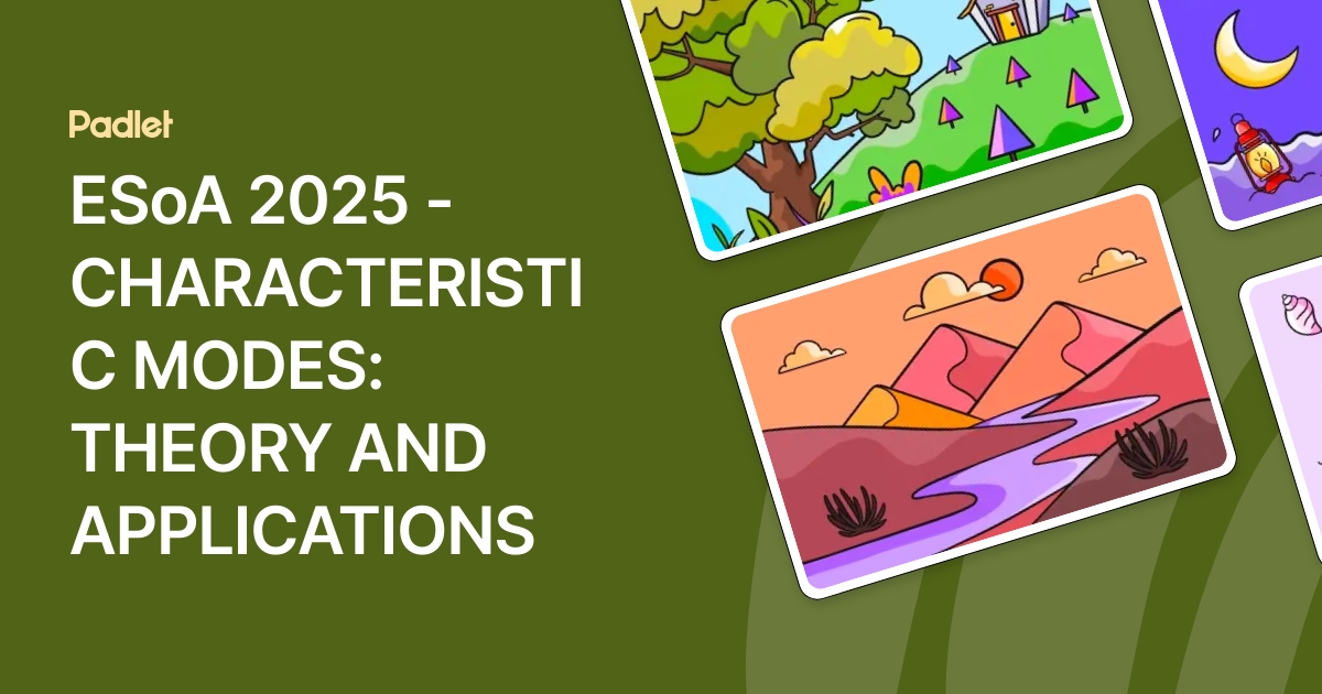 ESoA 2025 - CHARACTERISTIC MODES: THEORY AND APPLICATIONS