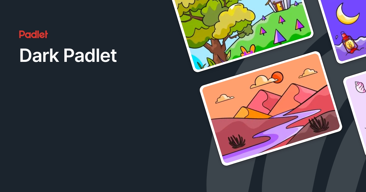 Dark Padlet
