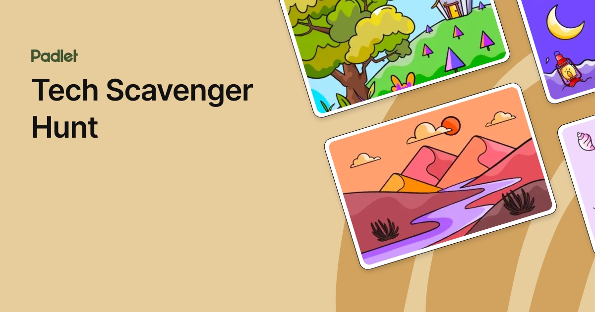 Tech Scavenger Hunt