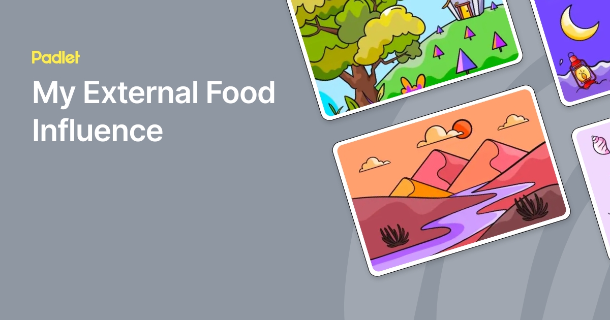 My External Food Influence