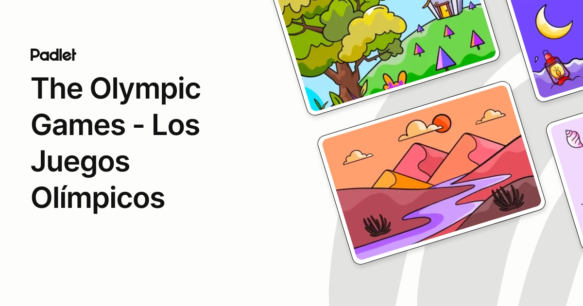 The Olympic Games - Los Juegos Olímpicos