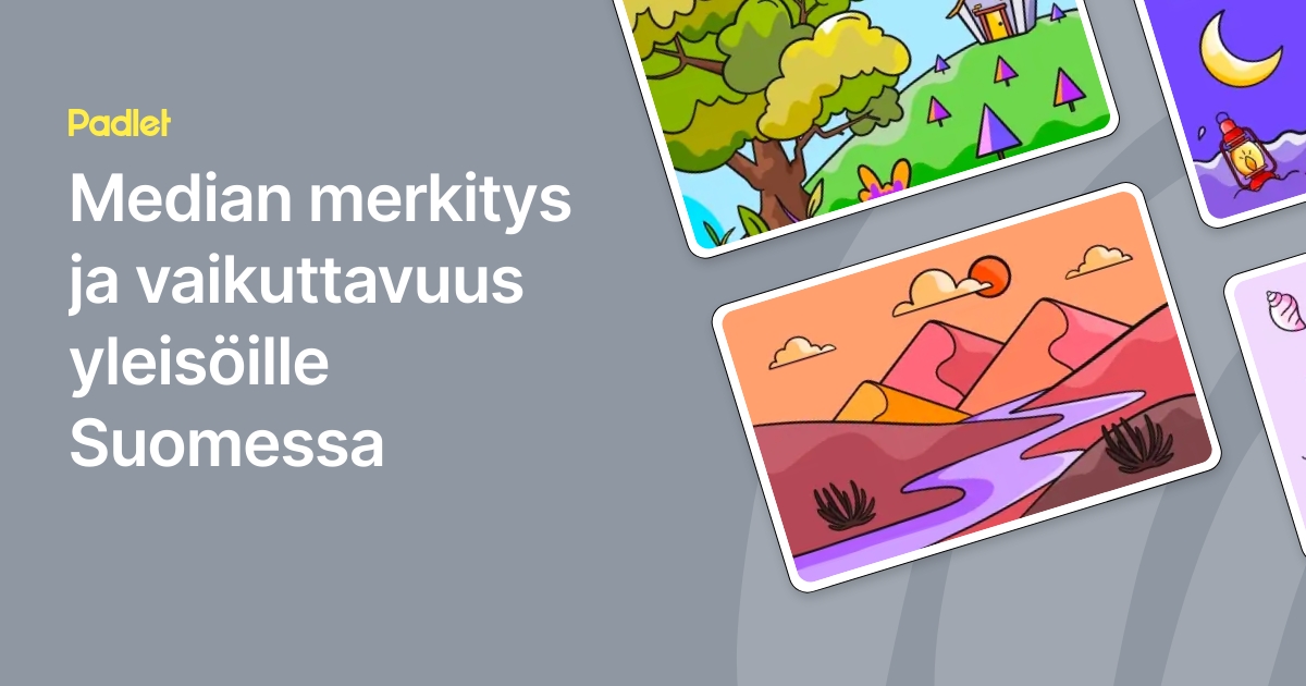 Median merkitys ja vaikuttavuus yleisöille Suomessa