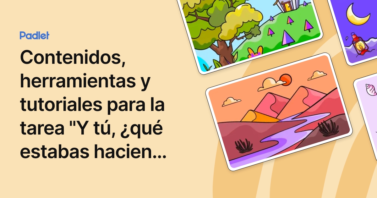 Contenidos, herramientas y tutoriales para la tarea "Y tú, ¿qué estabas haciendo el 23F?"