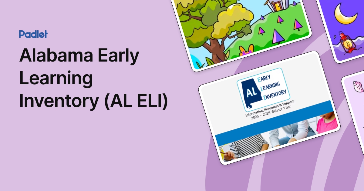 Alabama Early Learning Inventory (AL ELI)