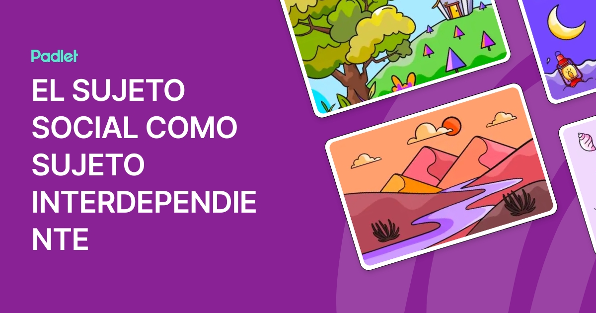 EL SUJETO SOCIAL COMO SUJETO INTERDEPENDIENTE