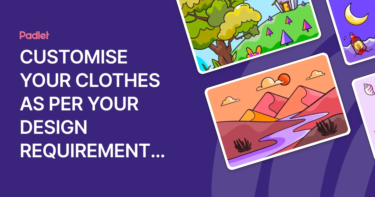 CUSTOMISE YOUR CLOTHES AS PER YOUR DESIGN REQUIREMENTS-EMBROIDERY DESIGNS