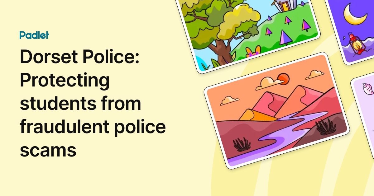 Dorset Police: Protecting students from fraudulent police scams