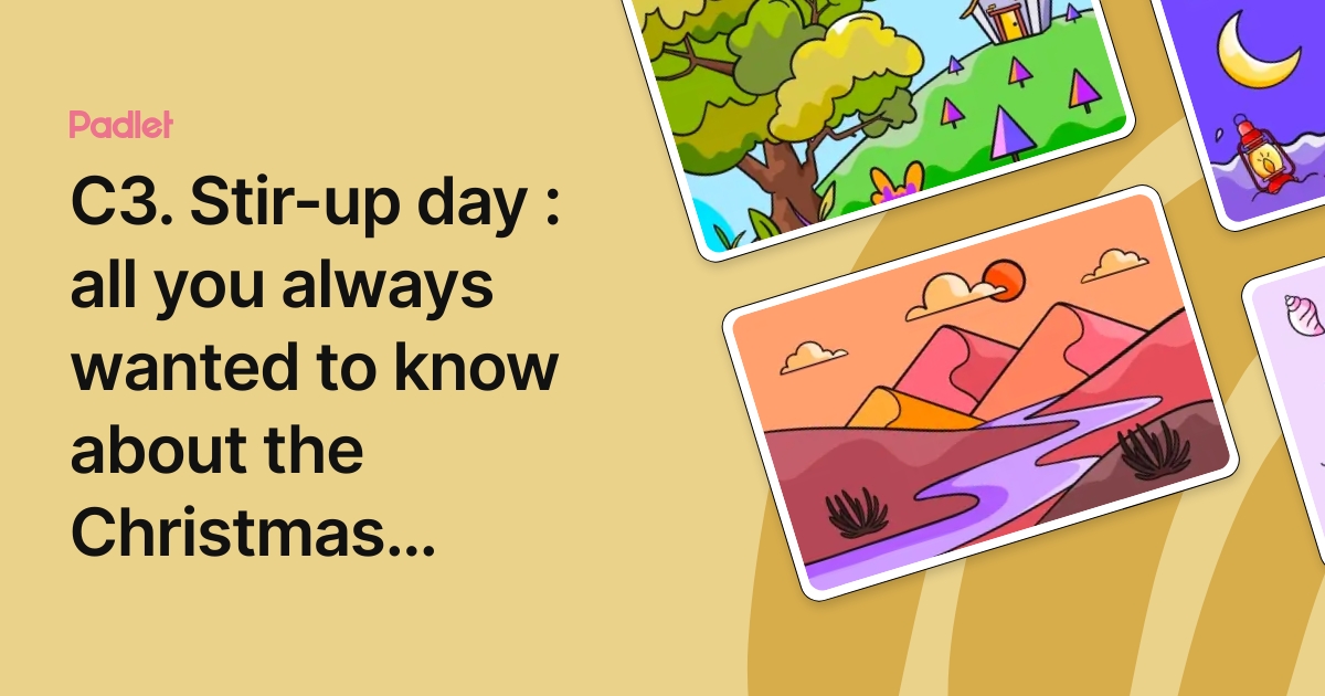 C3. Stir-up day : all you always wanted to know about the Christmas ...