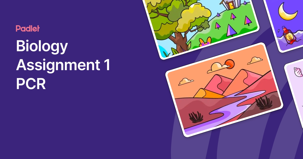 Biology Assignment 1 PCR