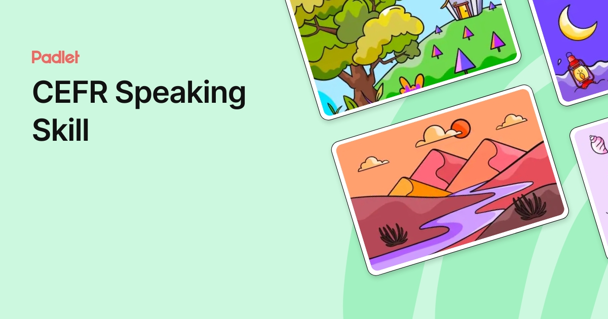 CEFR Speaking Skill